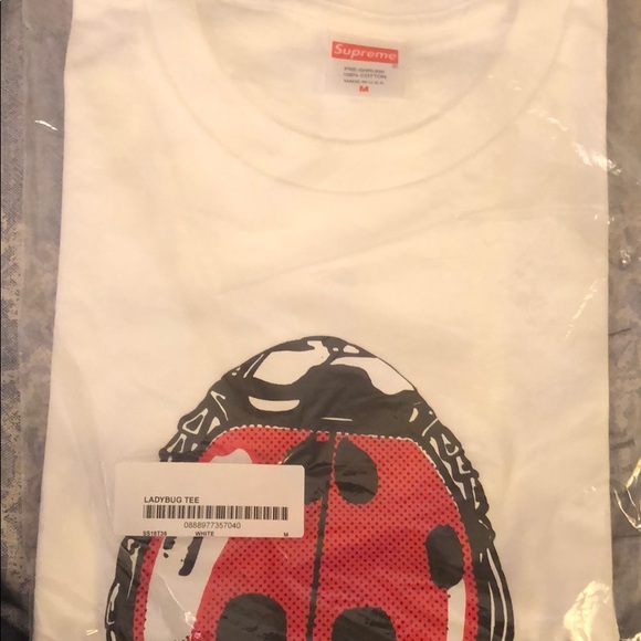 Supreme | Shirts | Supreme Ladybug Tee | Poshmark